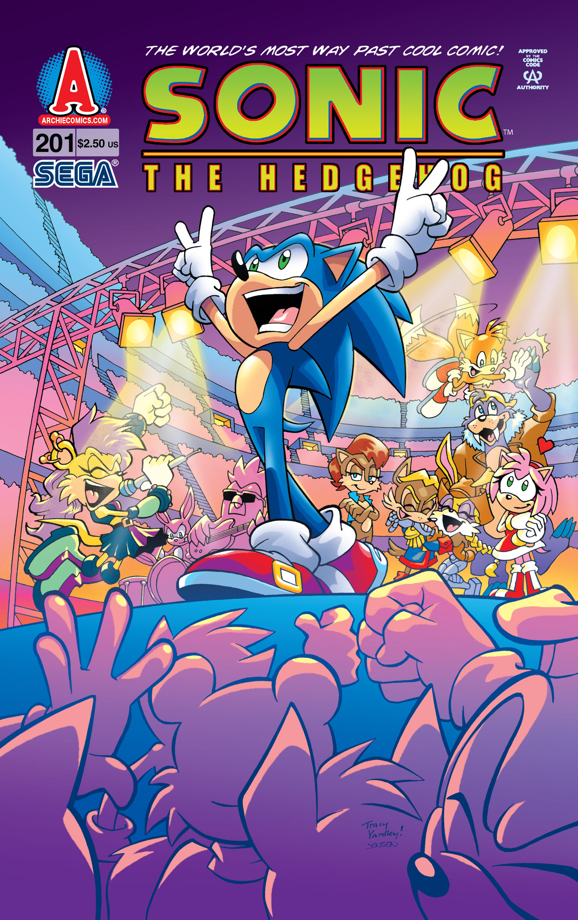 Archie Sonic the Hedgehog Issue 201 | Sonic News Network | FANDOM ...