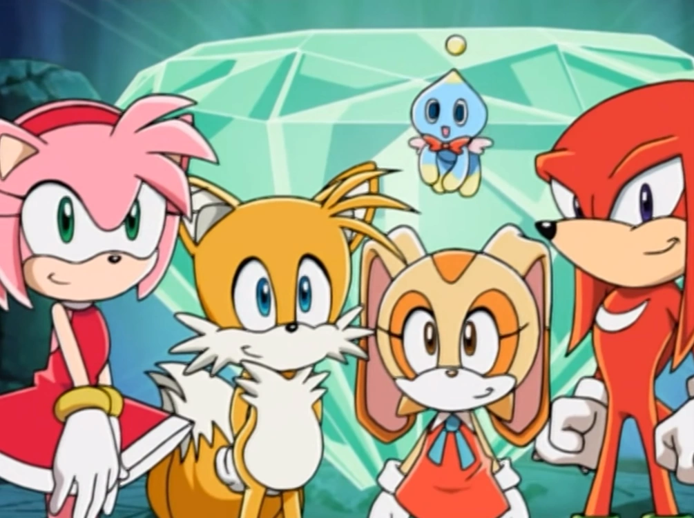Image - Amy Tails Cream and Knuckles.png | Sonic News Network | FANDOM ...