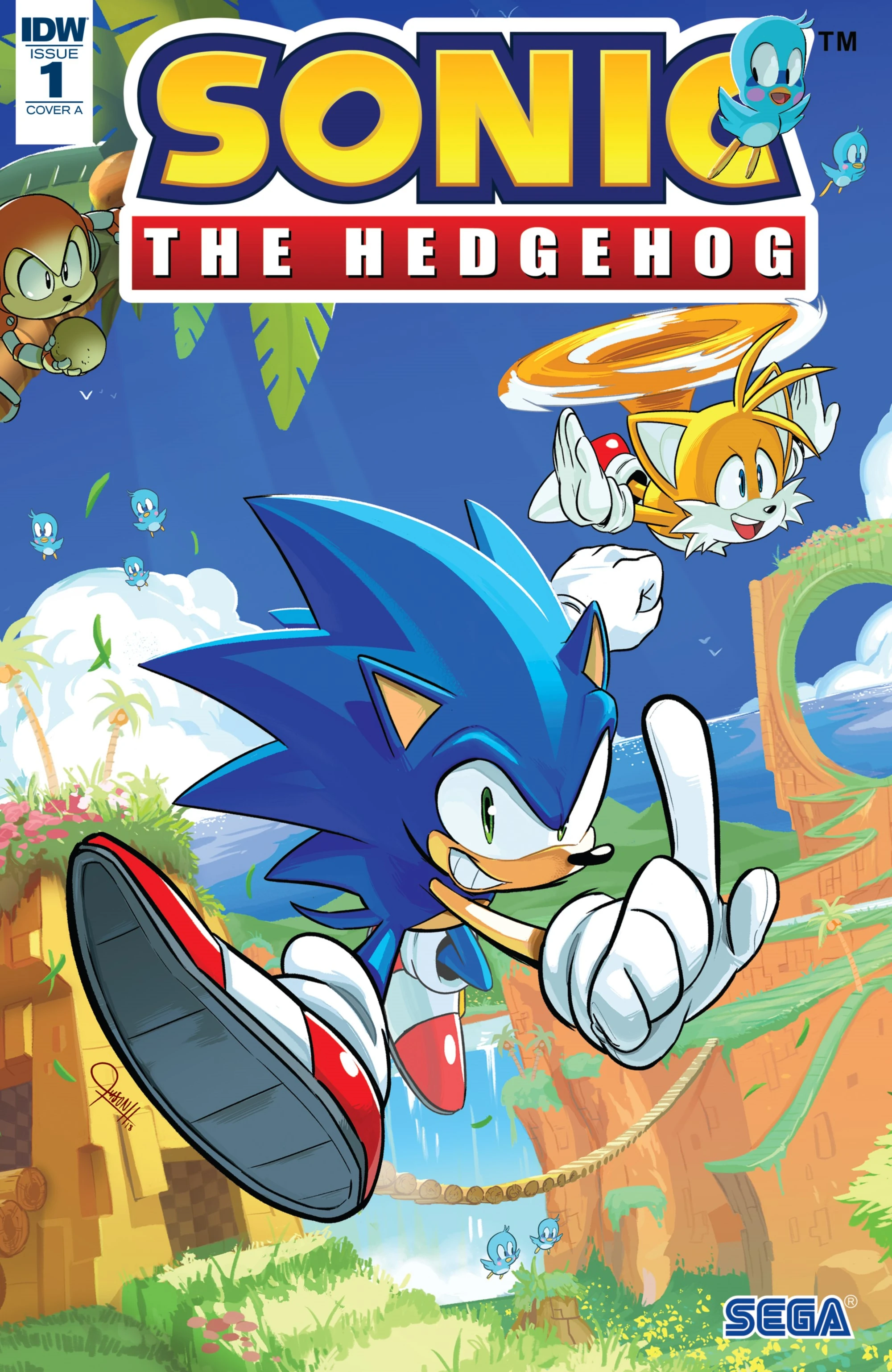 IDW Sonic the Hedgehog N° 001 | Sonic Wiki | FANDOM powered by Wikia