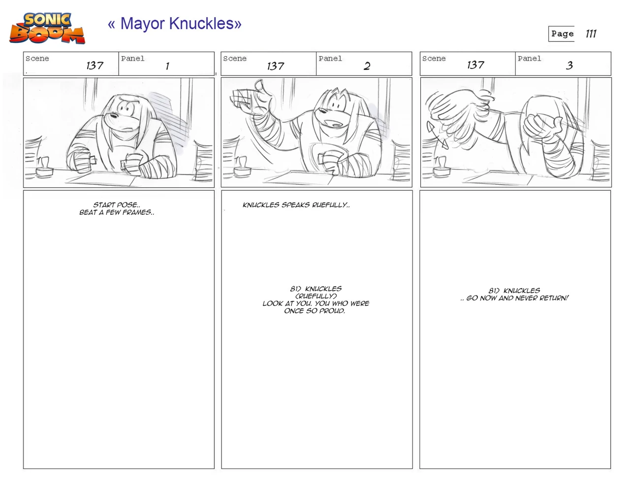 Mayor Knuckles/Gallery | Sonic News Network | Fandom