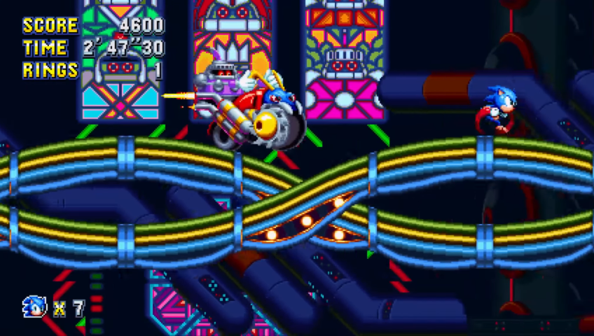 Neo Geo Sonic over Heavy Rider [Sonic Mania] [Mods]