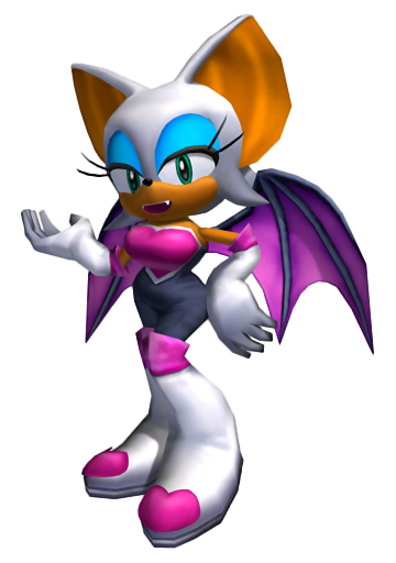 Obraz - Rouge SA2 Model.png | Sonic Wiki | FANDOM powered by Wikia