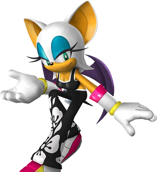 Rouge The Bat Sonic Riders