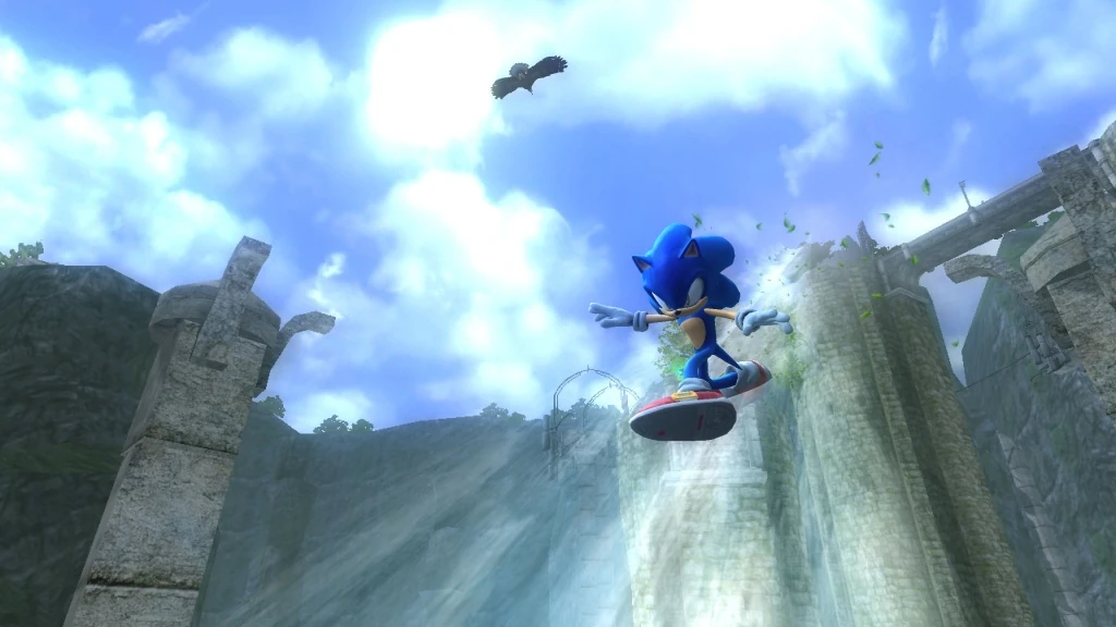 Kingdom Valley from Sonic the Hedgehog (2006) is such a gorgeous level ...