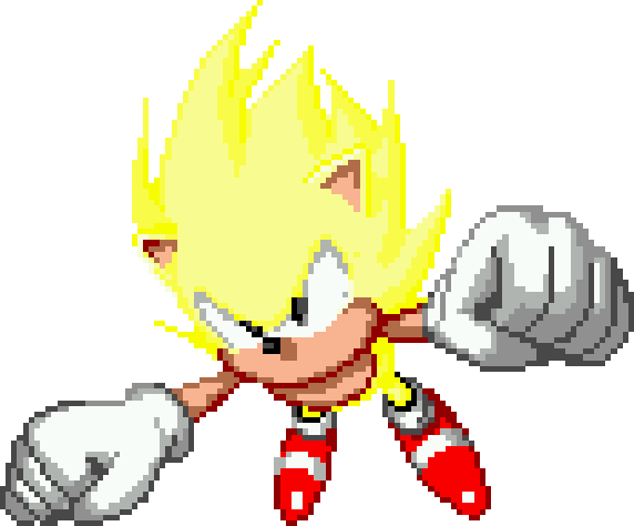 Obraz - Super Sonic sprite S2 5.gif | Sonic Wiki | FANDOM powered by Wikia