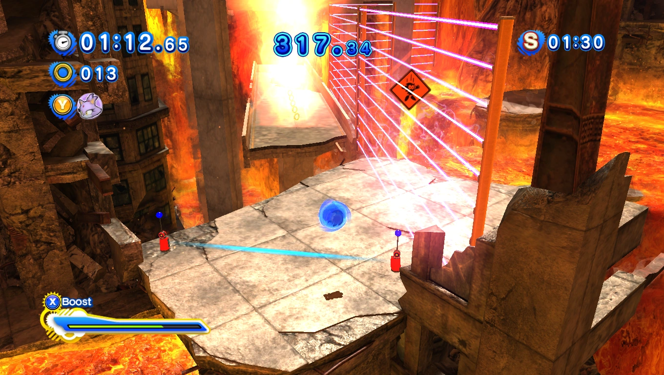 Laser field | Sonic News Network | FANDOM powered by Wikia