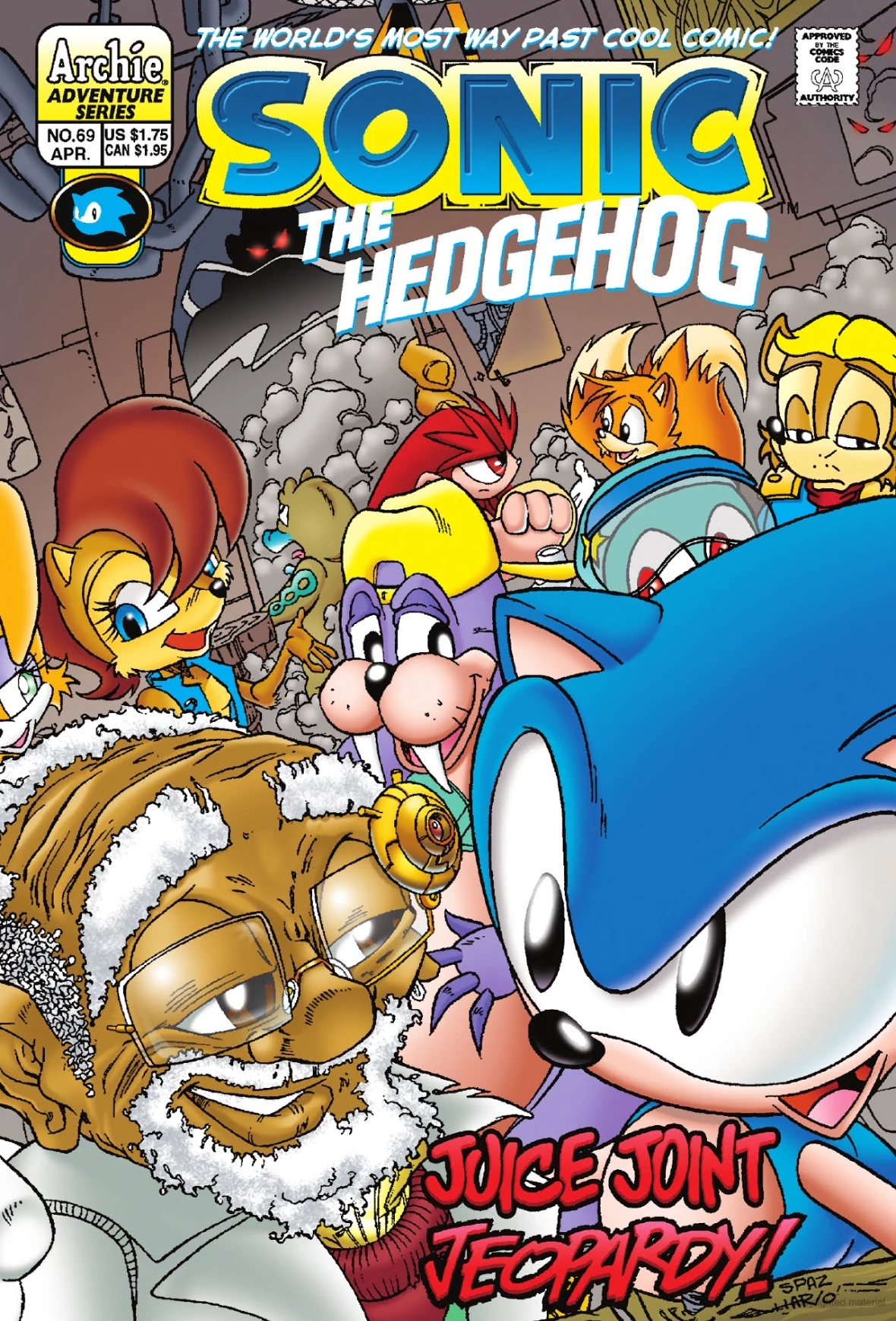 Archie Sonic the Hedgehog Issue 69 | Sonic News Network | FANDOM powered by Wikia