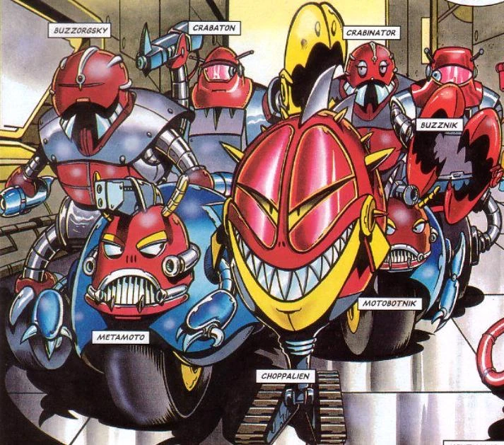 Seven Badniks | Sonic News Network | FANDOM powered by Wikia