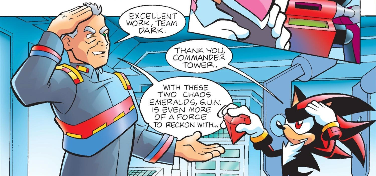 Image - Commander and Shadow.png | Sonic News Network | FANDOM powered ...