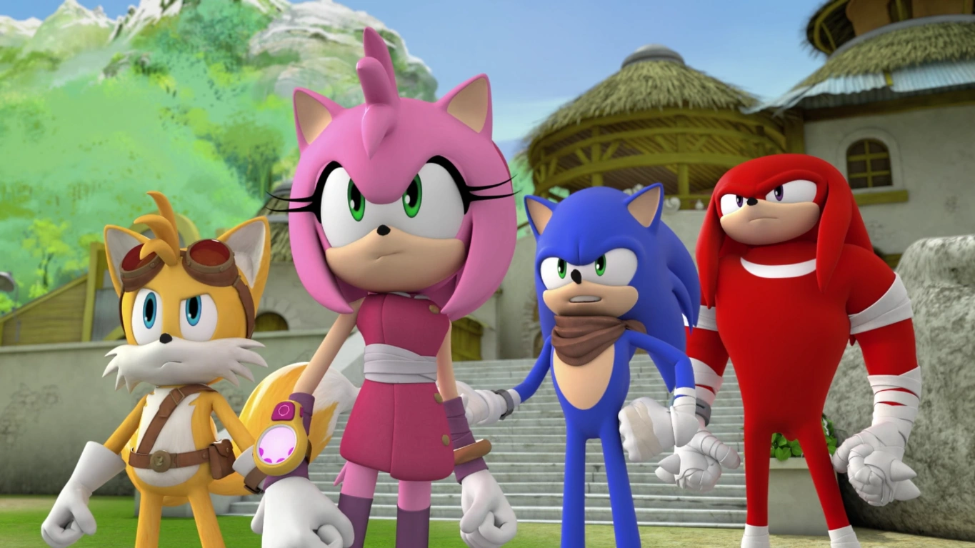 Image - S2E11 Sonic Tails Amy and Knuckles.png | Sonic News Network ...