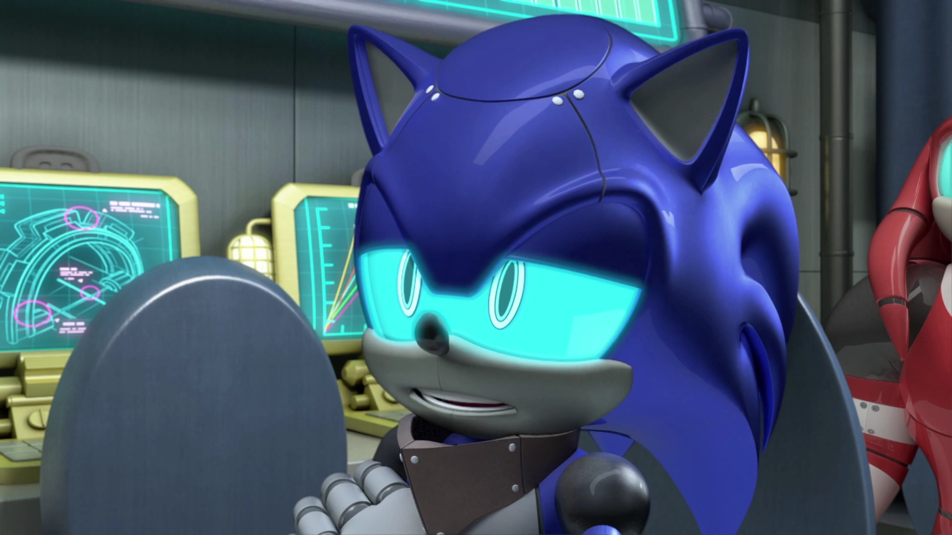 Image - Cyborg Sonic arms crossed.png | Sonic News Network | FANDOM ...