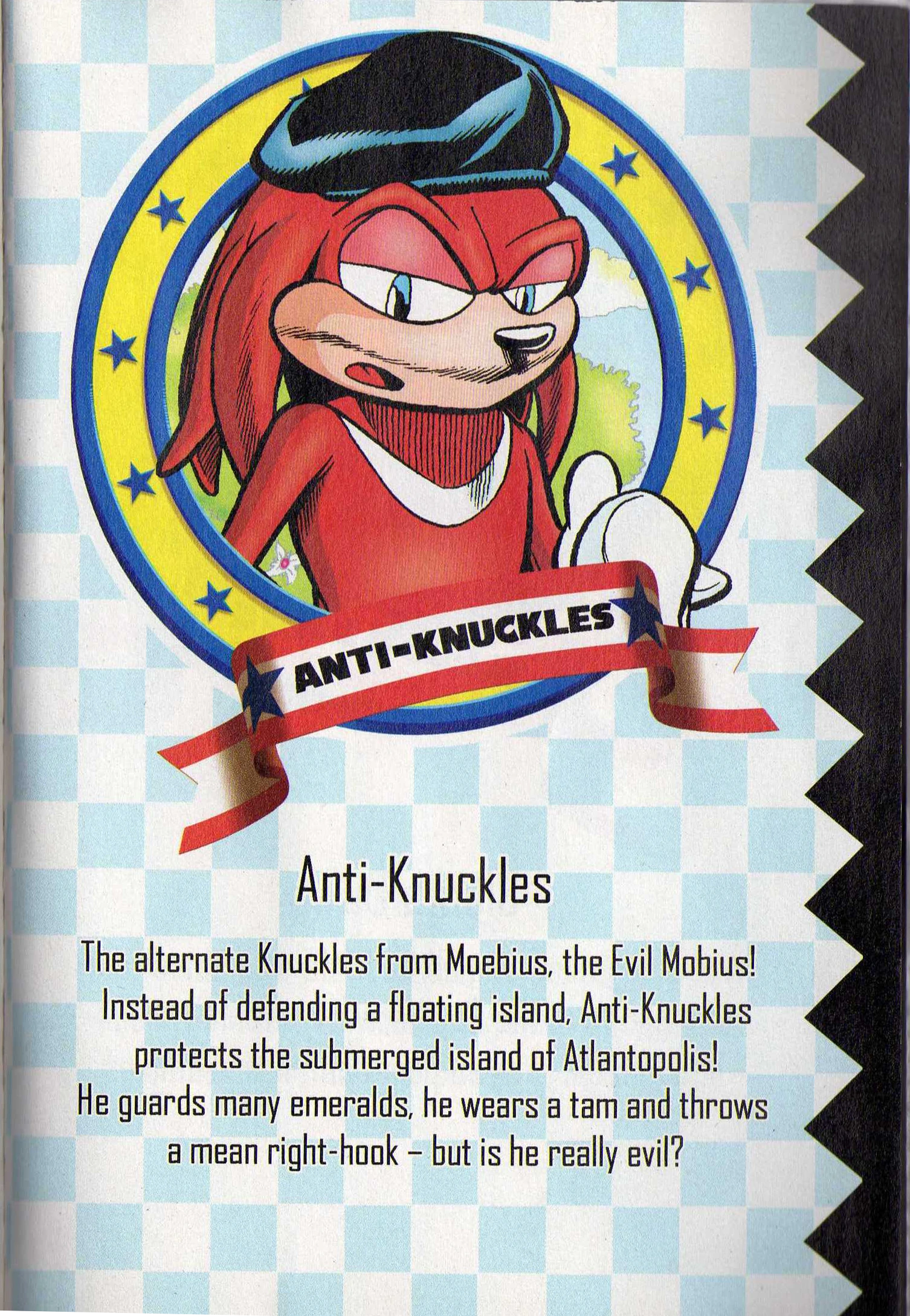 Image - Vol-11-Anti-Knuckles.png | Sonic News Network | FANDOM powered ...