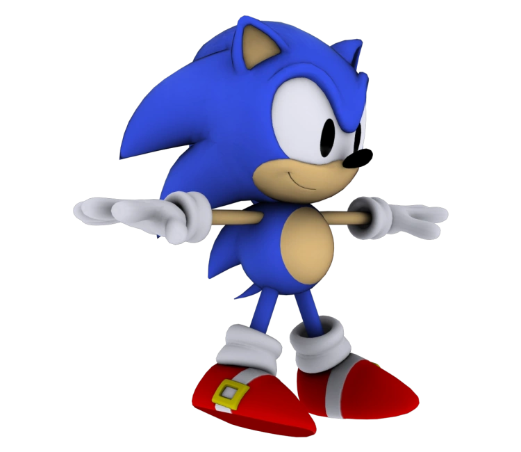 Imagen - Classic Sonic Model PC Generations.png | Sonic Wiki | FANDOM ...