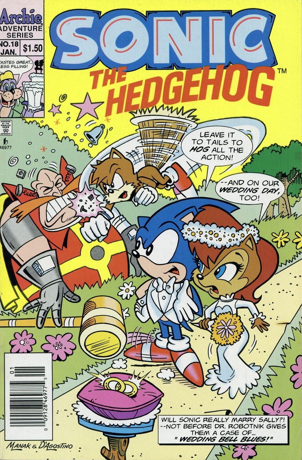 Archie Sonic The Hedgehog Issue 18 Sonic News Network Fandom