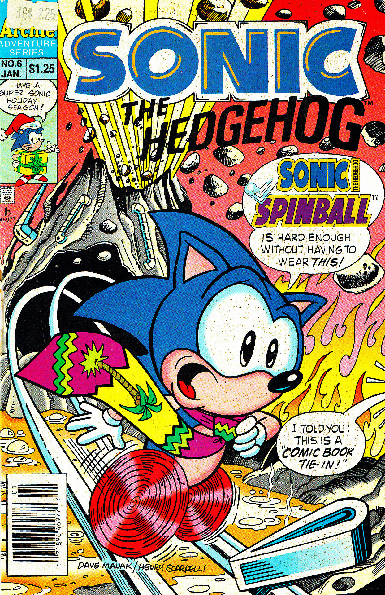 Archie Sonic The Hedgehog Issue 6 Sonic News Network Fandom Powered