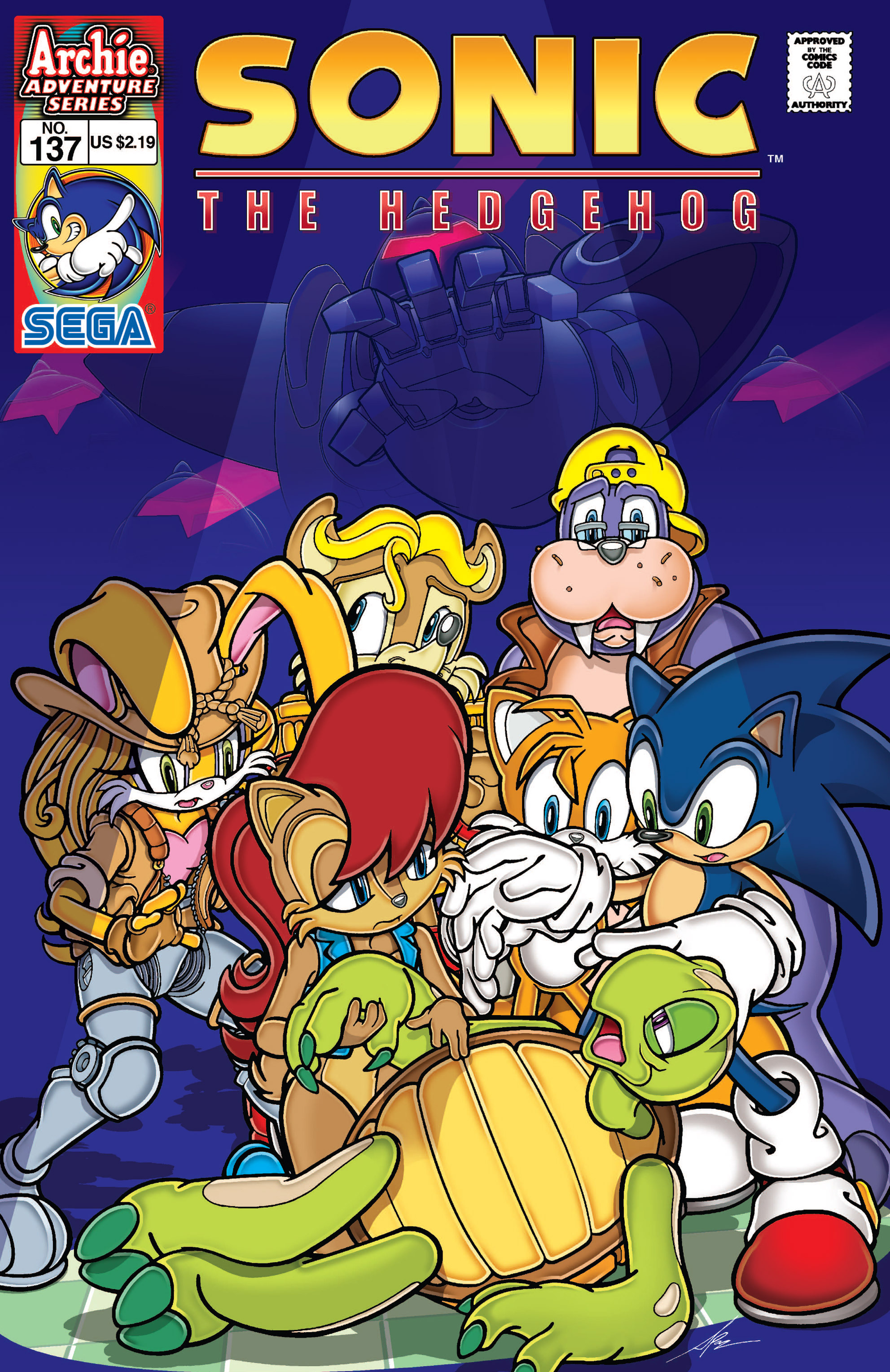 Archie Sonic the Hedgehog Issue 137 | Sonic News Network | FANDOM powered by Wikia