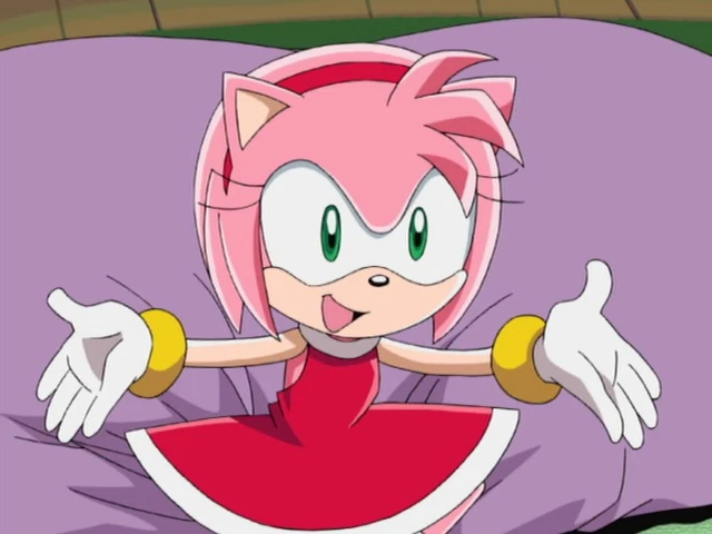 Image - AmyXSitting.jpg | Sonic News Network | FANDOM powered by Wikia