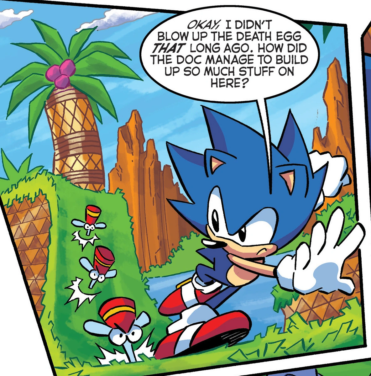Palmtree Panic (Archie) | Sonic News Network | FANDOM powered by Wikia