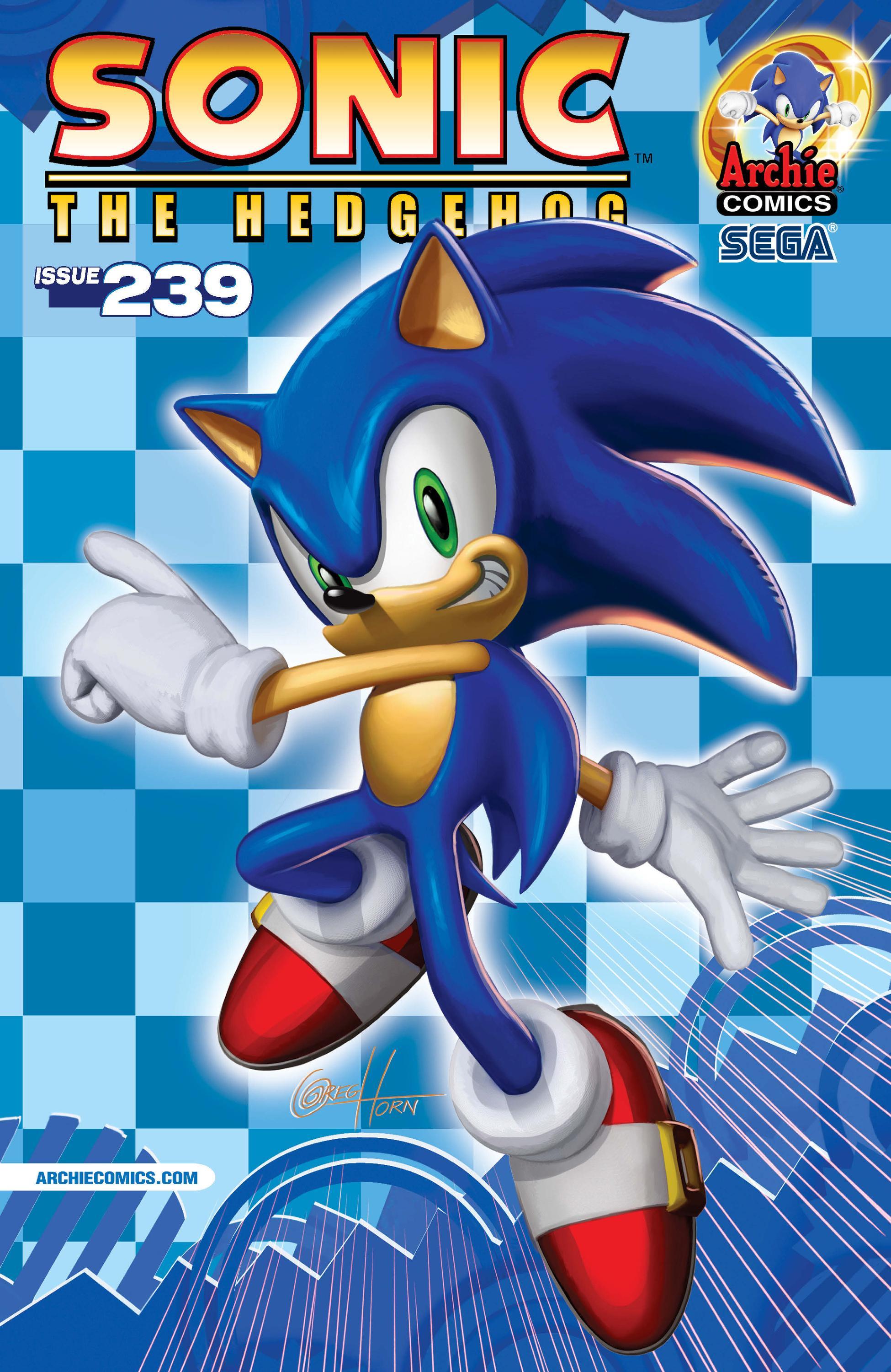 Archie Sonic The Hedgehog Issue 239 Sonic News Network Fandom