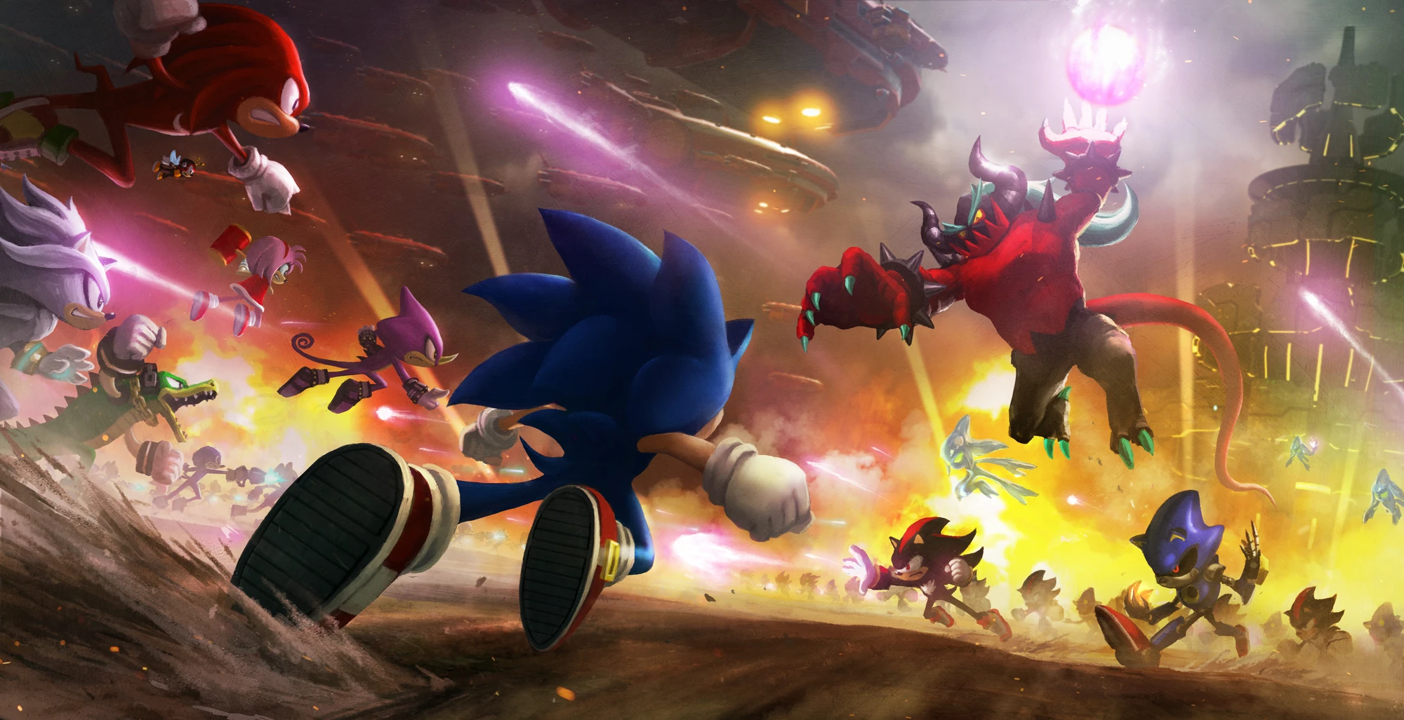 Image - Sonic-Forces Concept-Art War.jpg | Sonic News Network | FANDOM ...