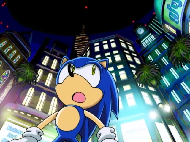 Image - Sonic looking around the new city.jpg | Sonic News Network ...