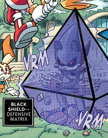 Black Shield (Archie) | Sonic News Network | FANDOM powered by Wikia