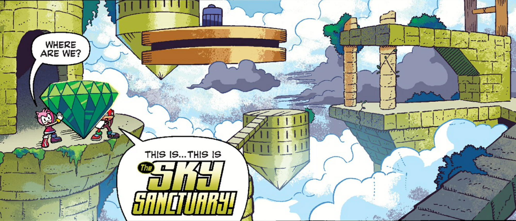 Sky Sanctuary (Archie) | Sonic News Network | Fandom Sky Sanctuary (Archie) | Sonic News Network | Fandom