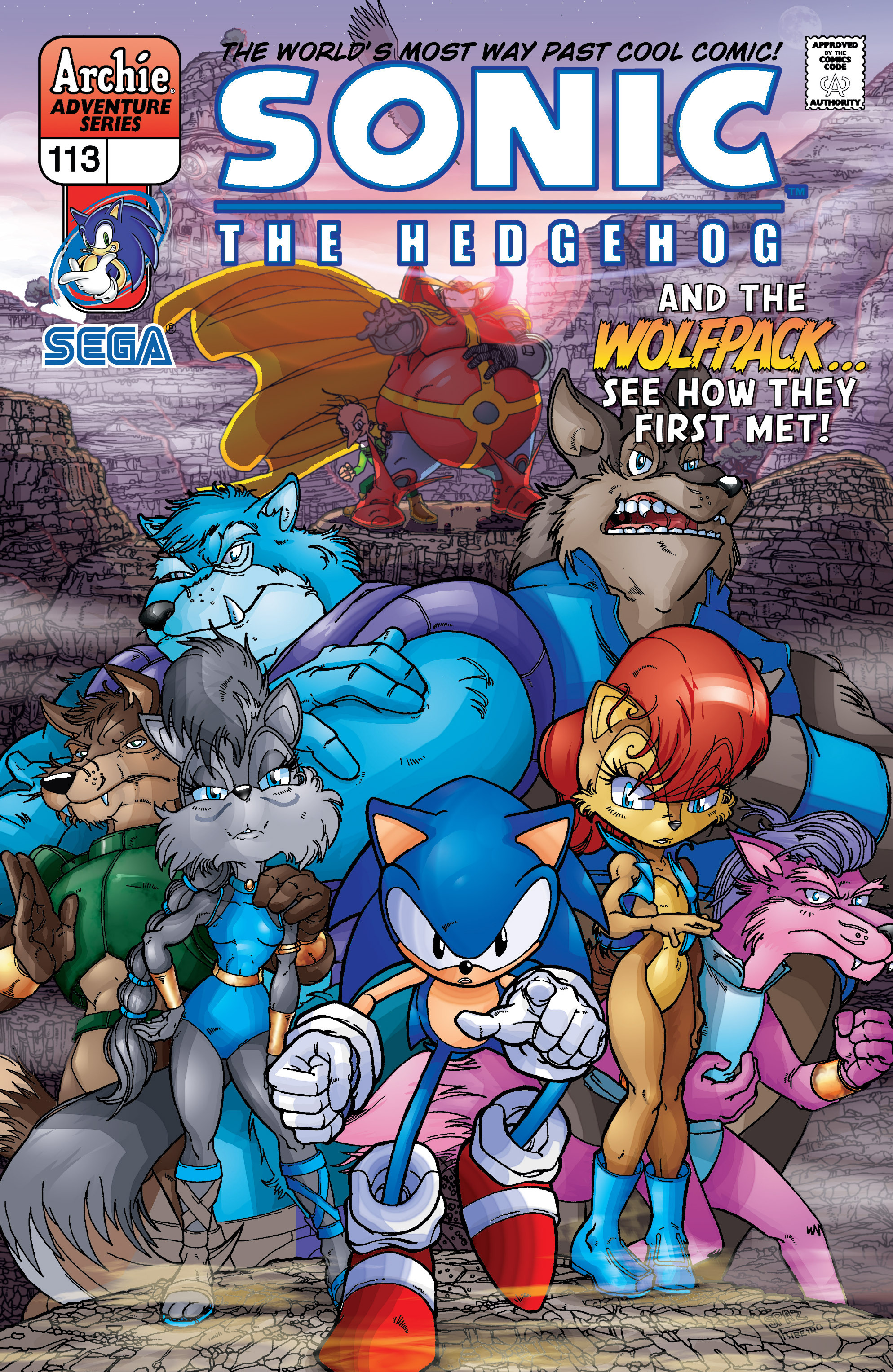 Archie Sonic The Hedgehog Issue 113 Sonic News Network Fandom