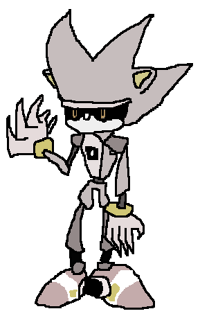 Gray Sonic the Metallic | Sonic Fanon Wiki | FANDOM powered by Wikia