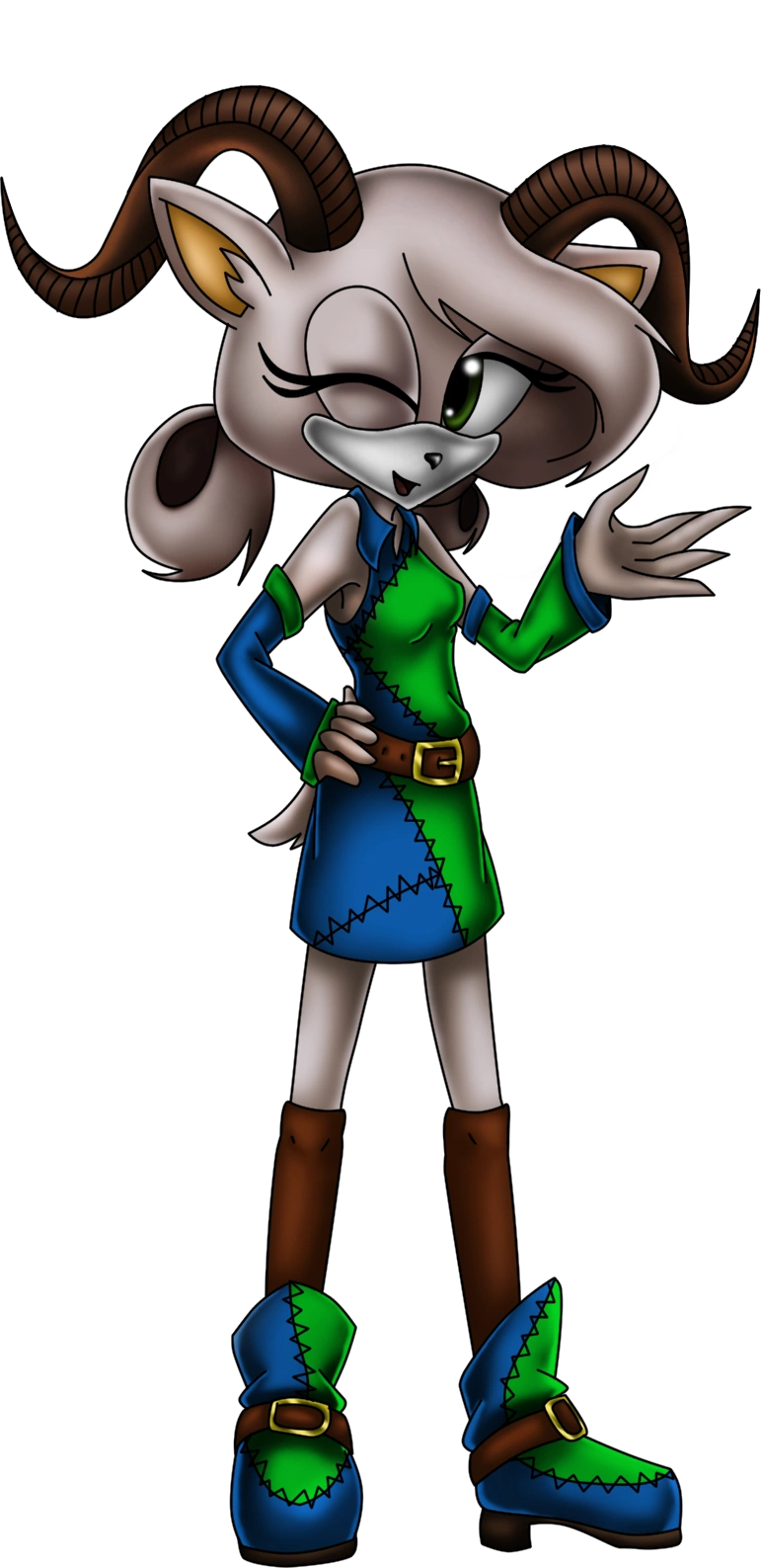 Reina the Dall Sheep | Sonic Fanon Wiki | Fandom