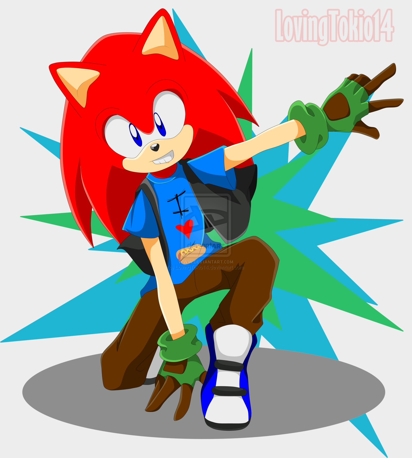 Speedy The Hedgehog Sonic Fanon Wiki Fandom Powered By Wikia 