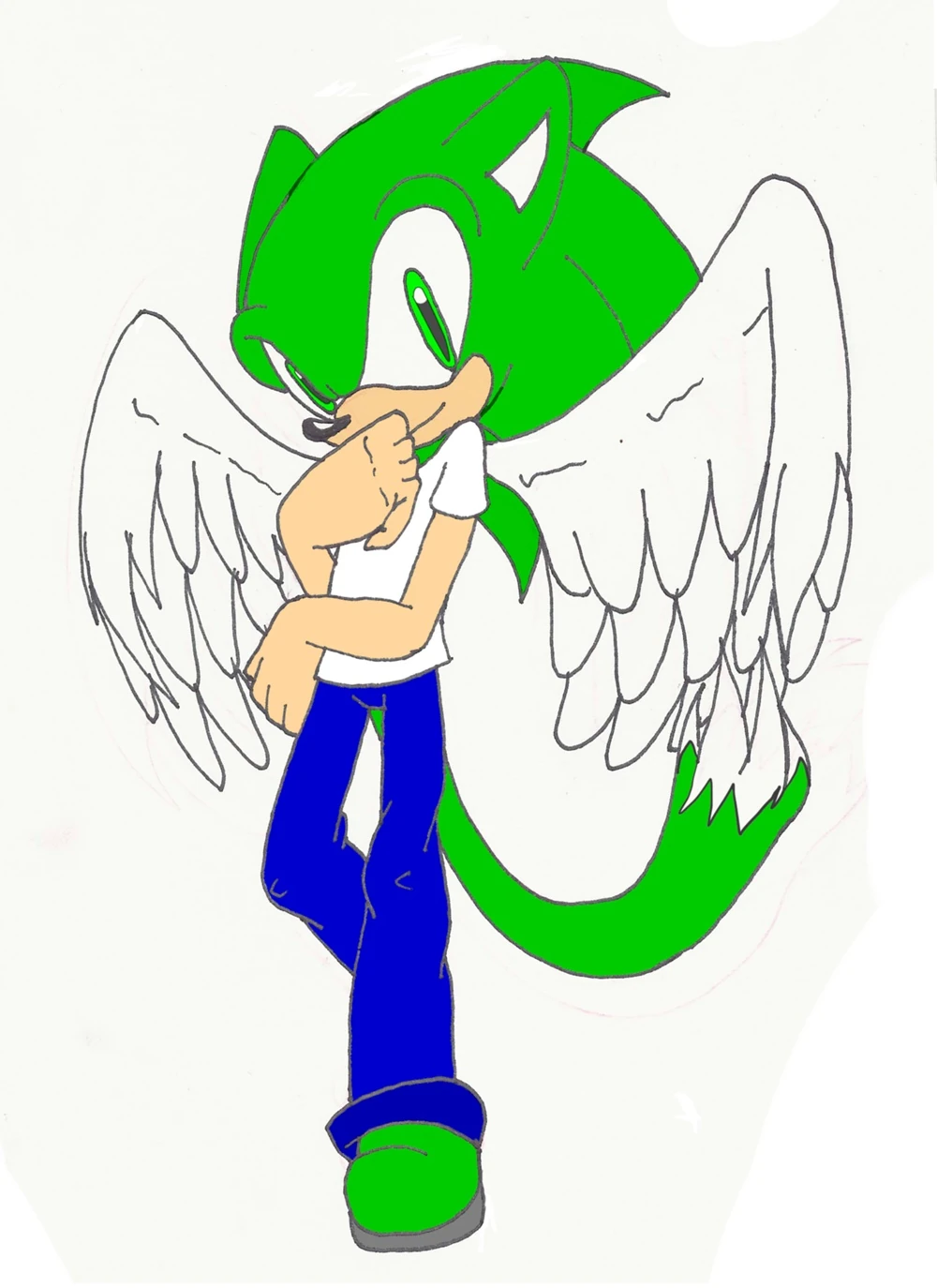 Isaiah the Angelic Hedgefox | Sonic Fanon Wiki | Fandom