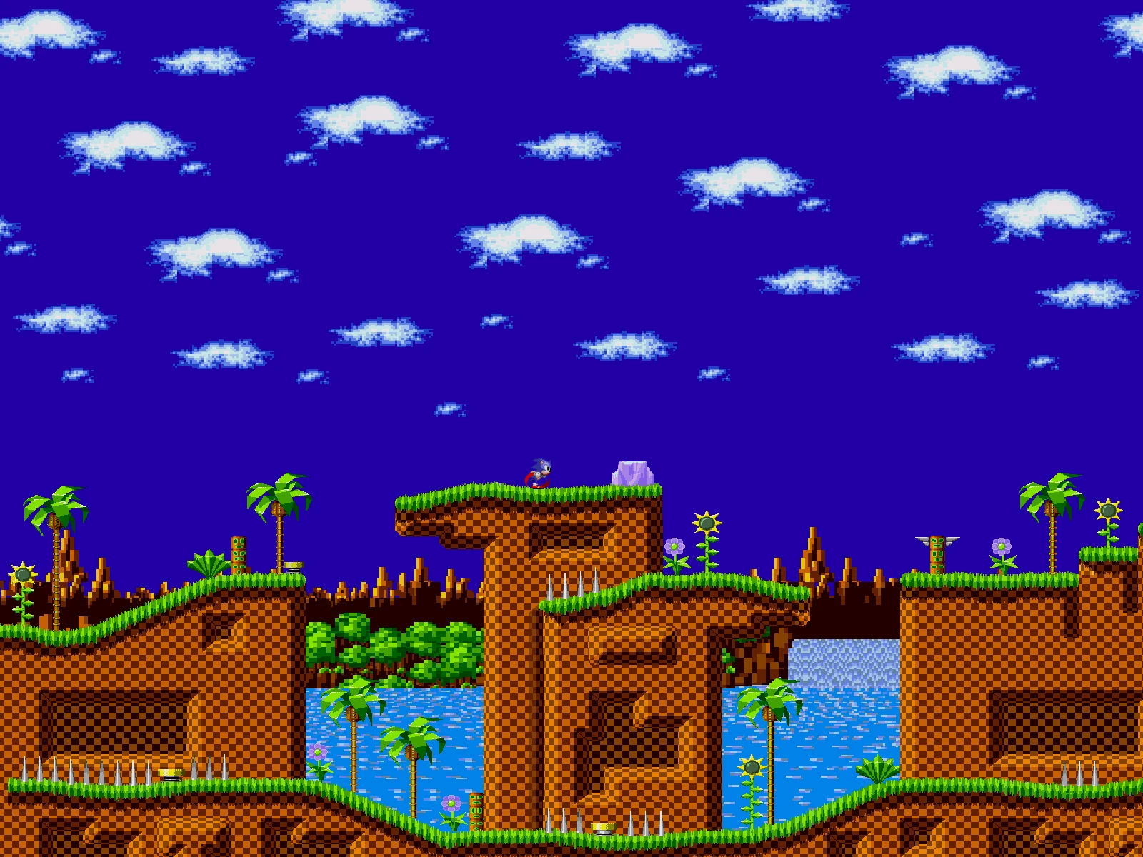 Image - Green Hill Zone BG by InsaneSonikkuFan.jpg | Sonic Fanon Wiki ...
