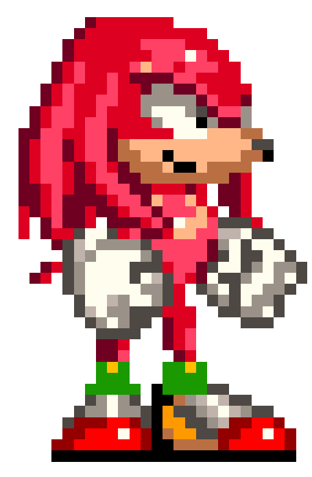 Image - Knucklessprite.png | Sonic Fanon Wiki | FANDOM powered by Wikia
