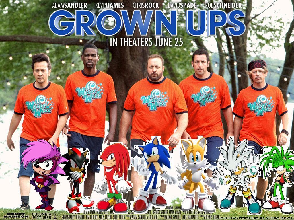 Sonic The Hedgehog With Grown Ups Sonics Adventure Wiki Fandom