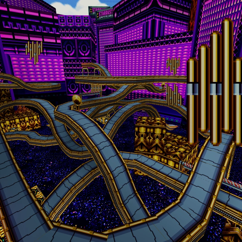 Stardust Speedway Zone | Sonic Projector: RP Wiki | Fandom