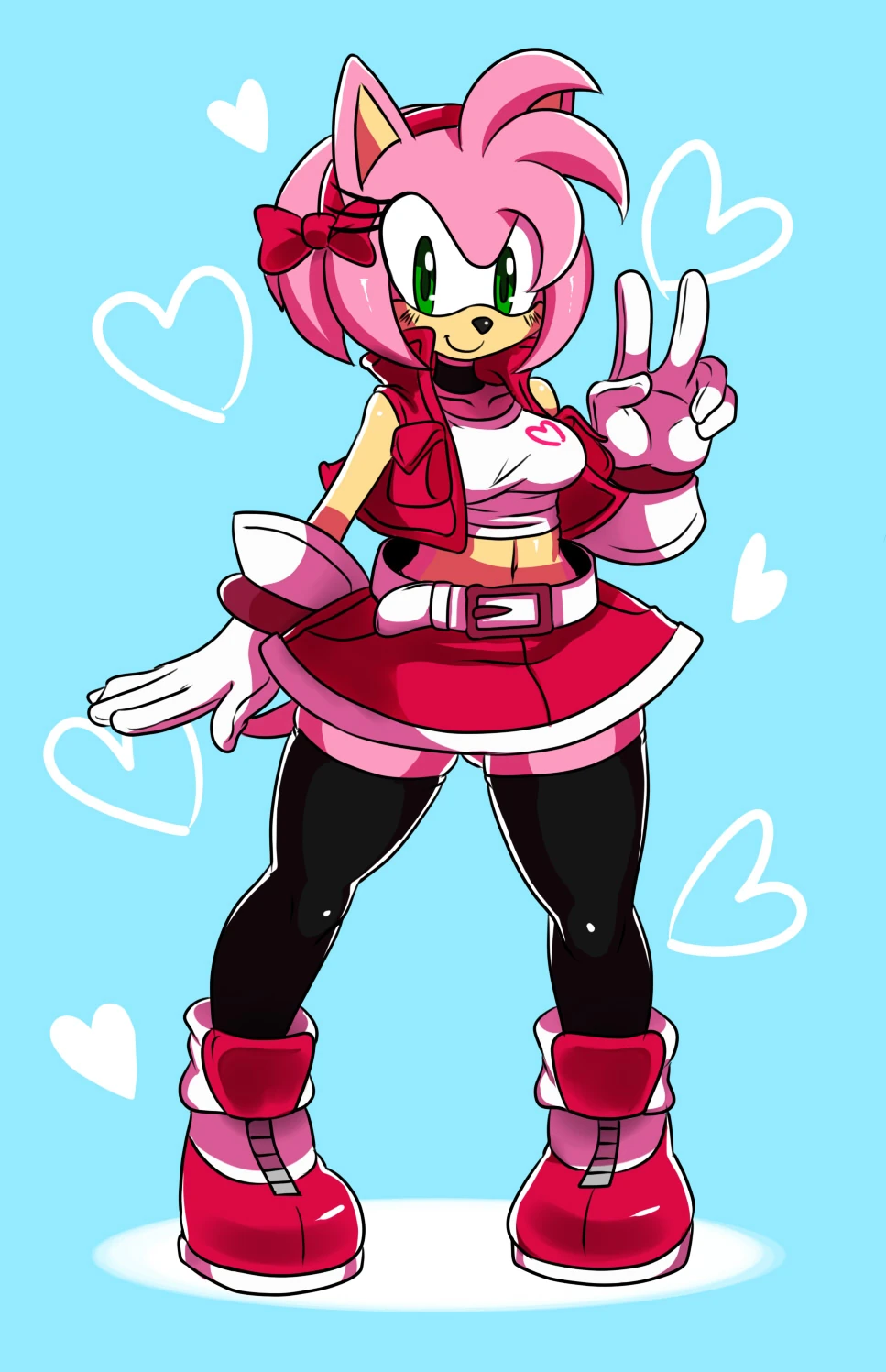 Amy Rose (Amy Rose SATAM Universe) | Sonicsociety Wiki | FANDOM powered ...