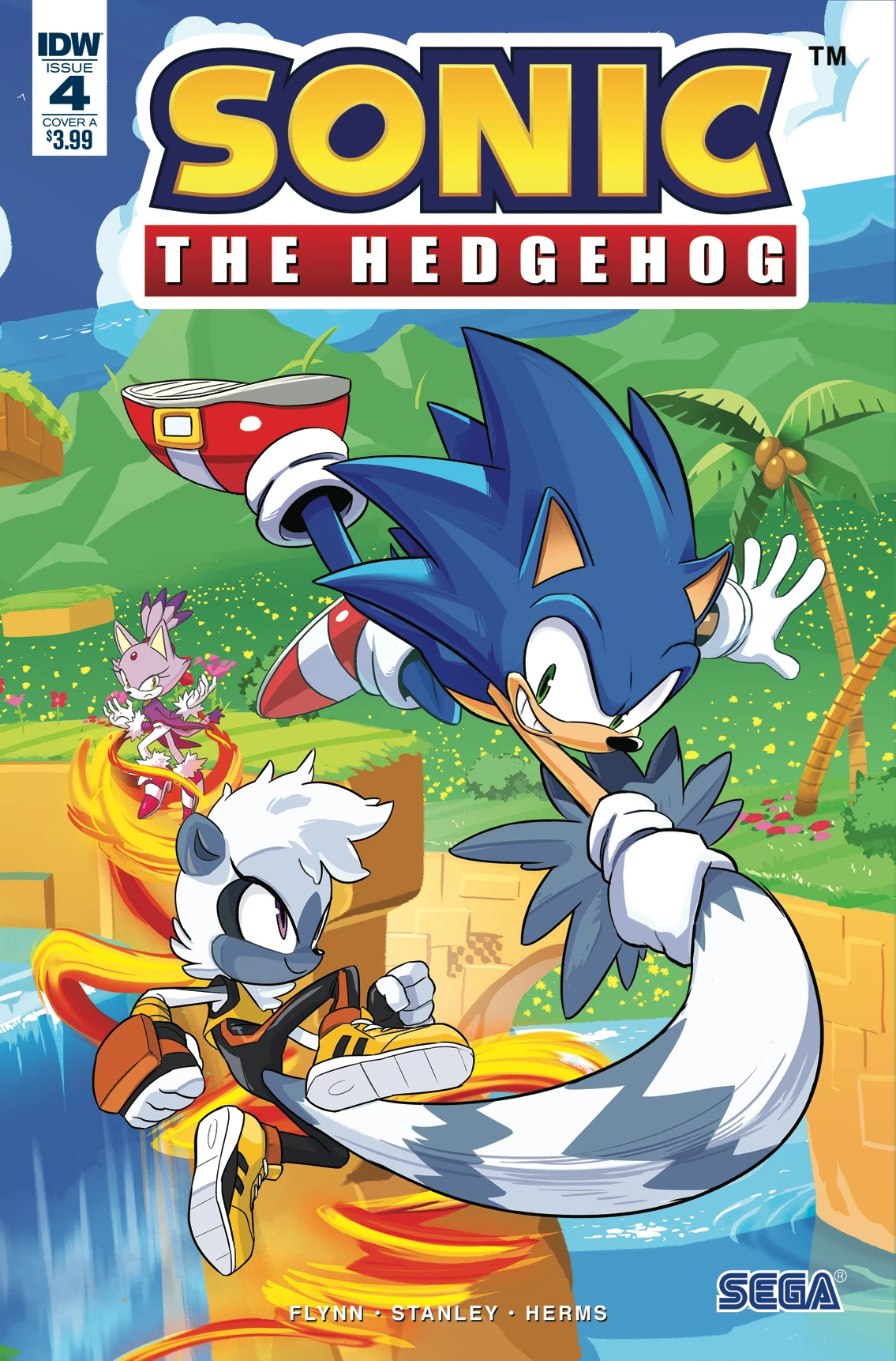 IDW Sonic the Hedgehog Ausgabe 4 | SonicWiki | Fandom
