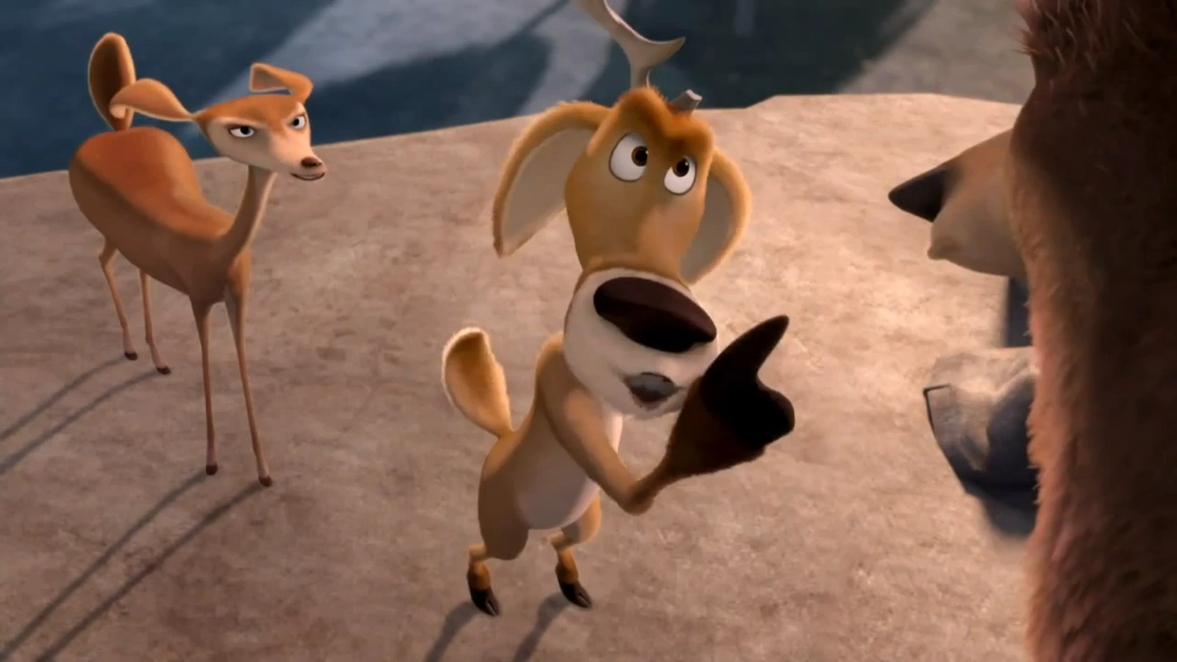 Image - Open Season 3 Elliot Confronting Doug.png | Sony Pictures ...