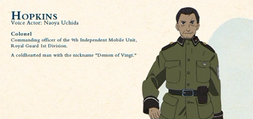 Colonel Hopkins | So Ra No Wo To Wiki | Fandom