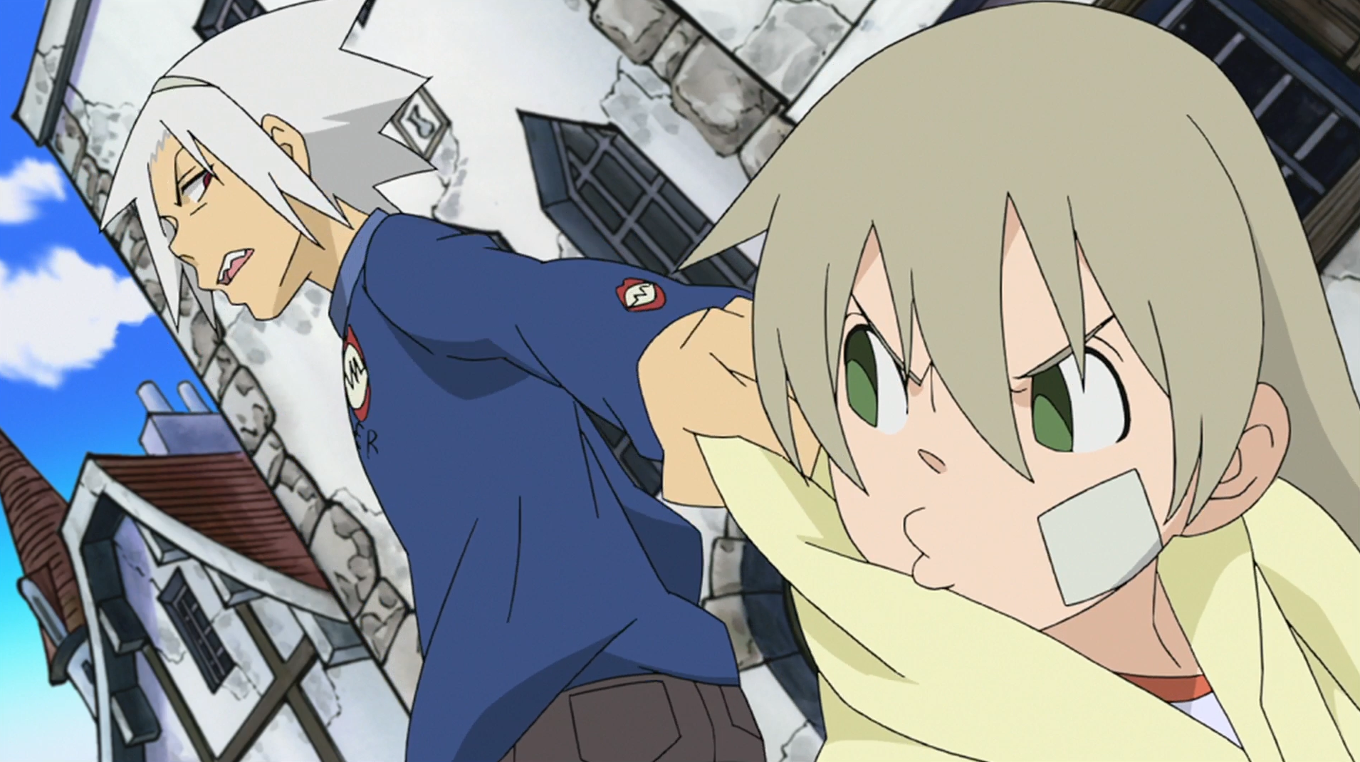 Image - Soul Eater Episode 25 HD - Soul drags Maka 2.png | Soul Eater ...
