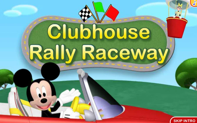 Mickey Mouse Clubhouse: Clubhouse Rally Raceway (Online Games ...