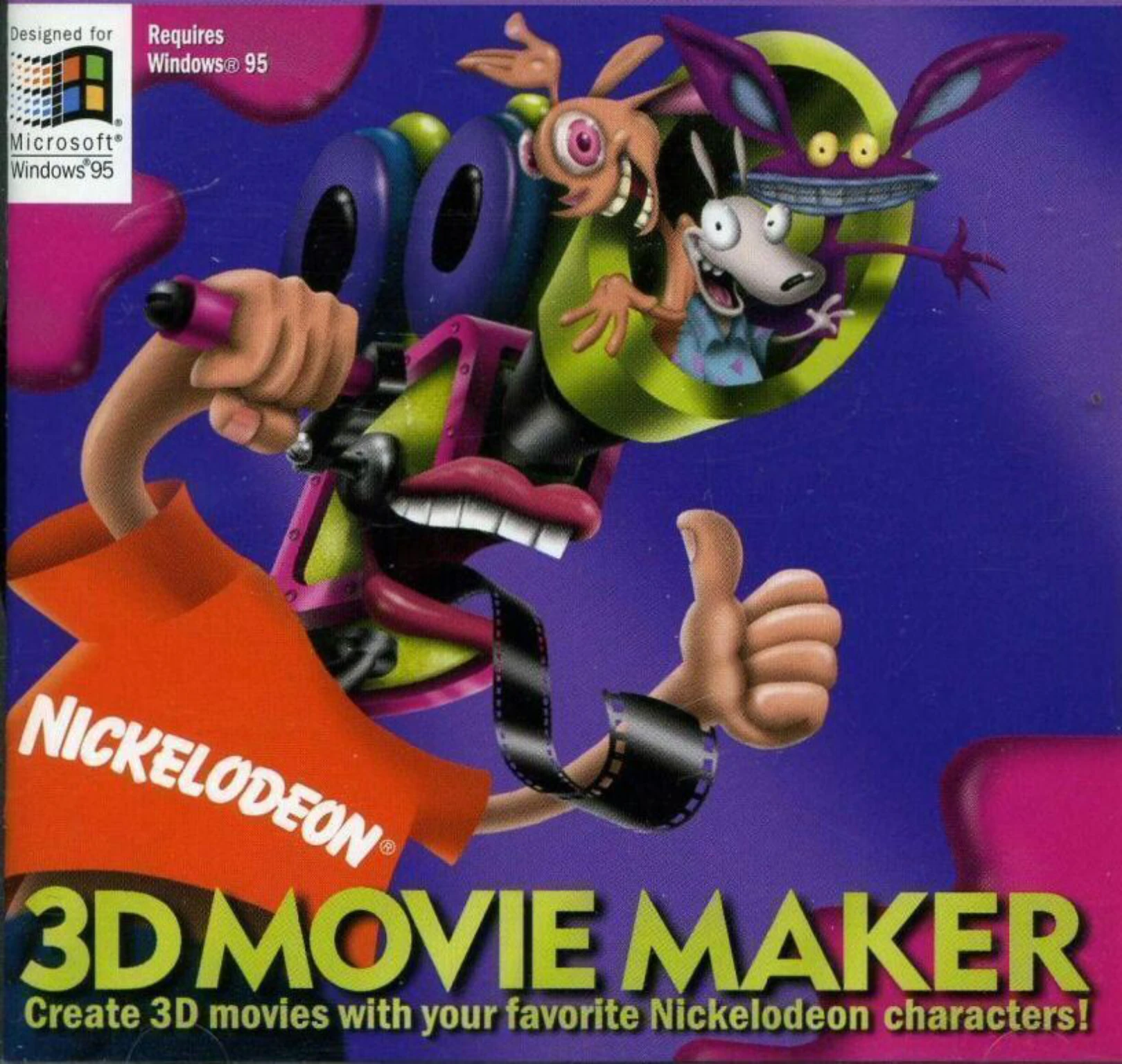 Microsoft Nickelodeon 3D Movie Maker | Soundeffects Wiki | Fandom