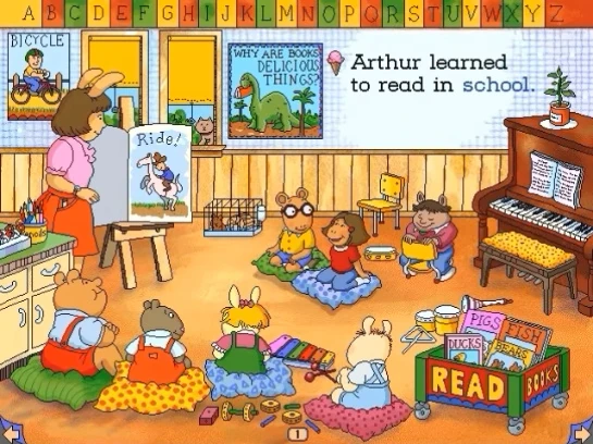 Living Books: Arthur's Reading Race | Soundeffects Wiki | Fandom