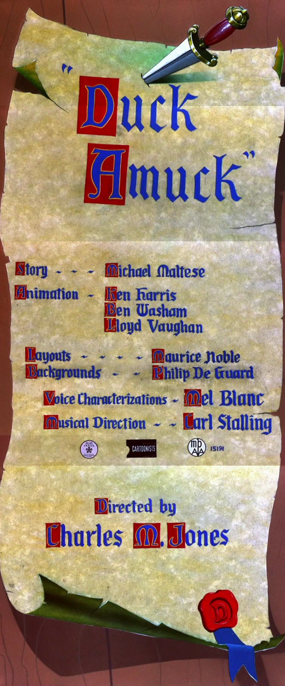 Duck Amuck (1953) (Short) | Soundeffects Wiki | Fandom