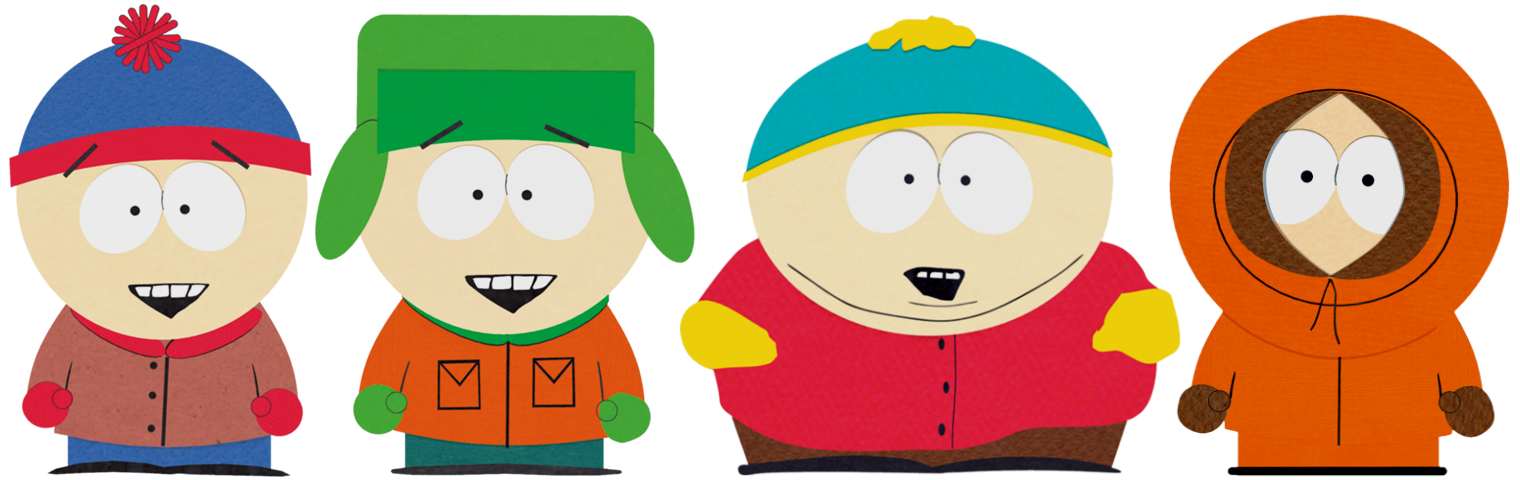 Image - Stan, Kyle, Cartman, and Kenny.png | South Park Archives ...