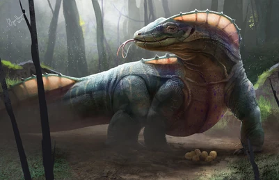 Veiled dragon (New Pleistocene) | Speculative Evolution Wiki | Fandom