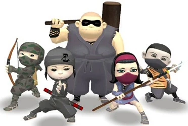 Image - Mini ninjas rescued characters.jpg | Special Agent Oso Wiki ...