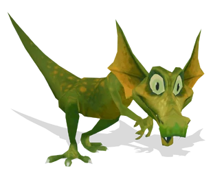 Goofy Lizard | Sphinx and the Cursed Mummy Wiki | Fandom