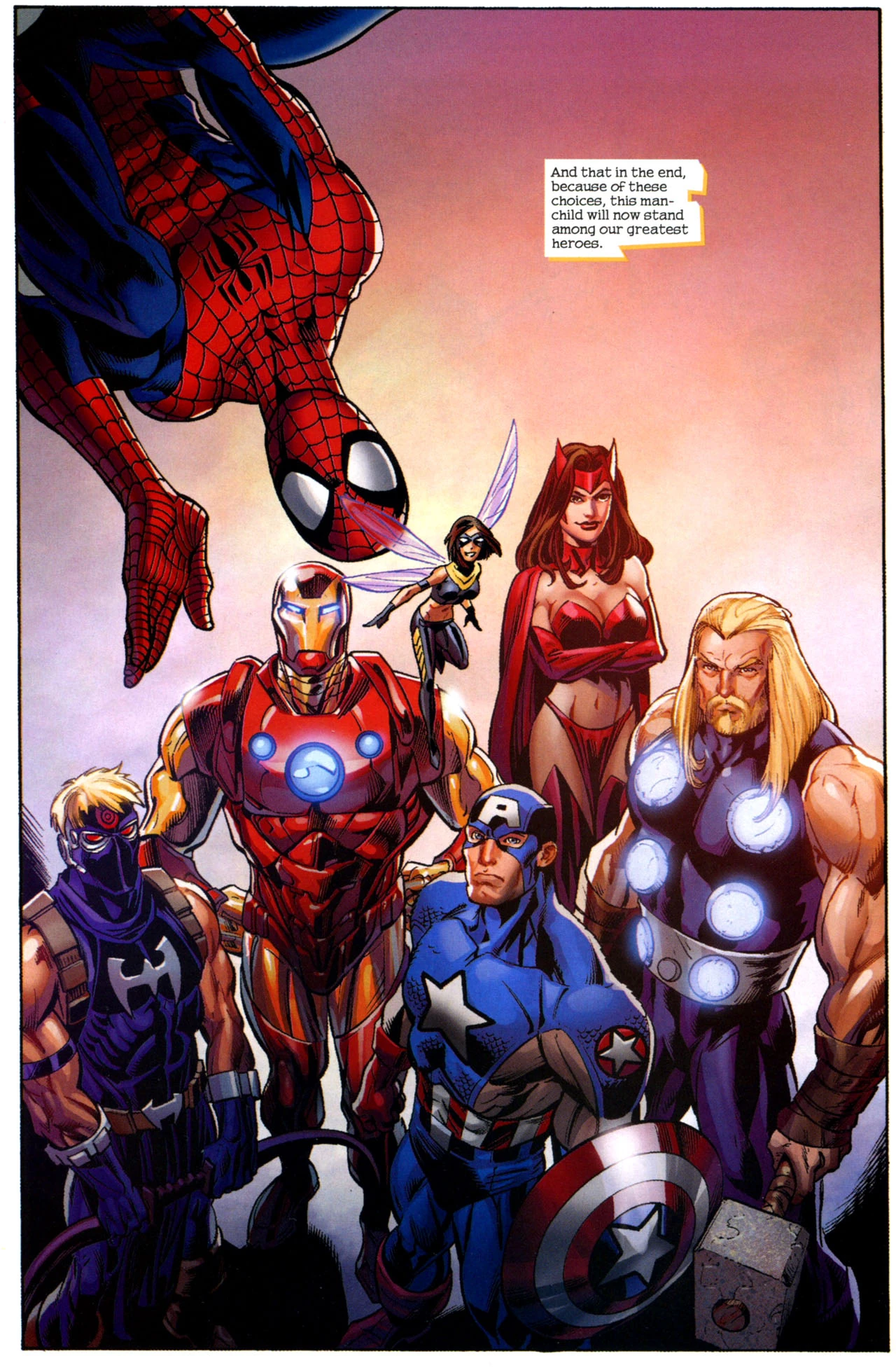 Image - Peter (Earth-1610) and the Ultimates.jpg | Spider-Man Wiki ...